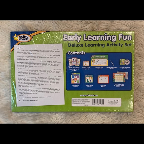 Other | Early Learning Fun Deluxe Learning Activity Set | Poshmark